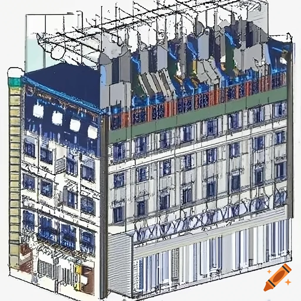 Schematic diagram of fiber optic connections and components on a ...