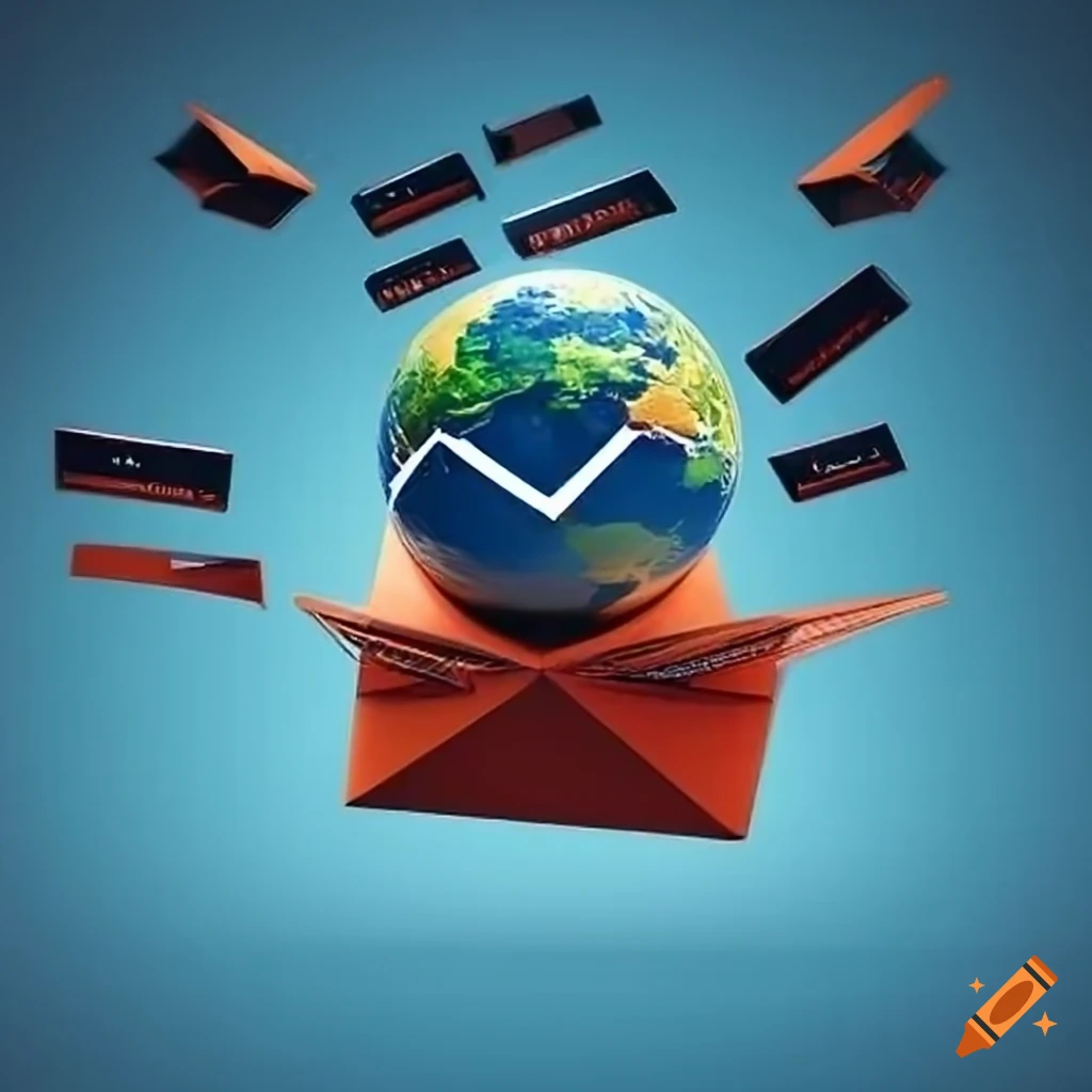 Sending e-mail to all world with a smart template on Craiyon