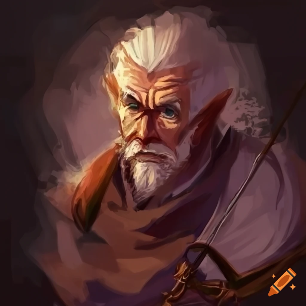 Old master swordsman