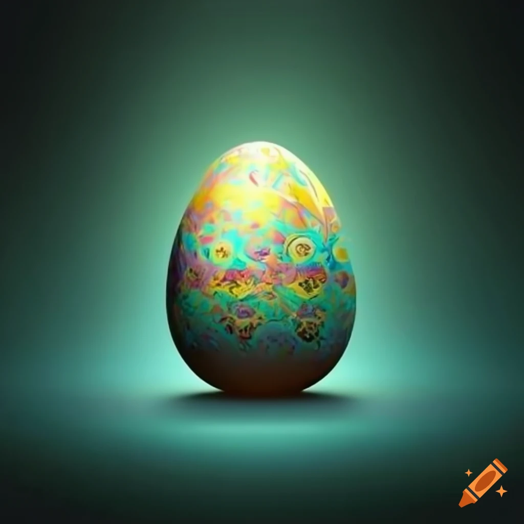 Easter egg in a fantasy setting