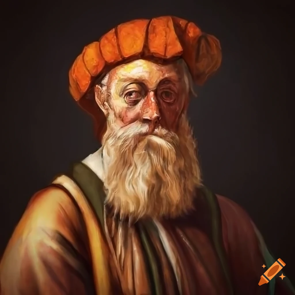 Portrait of a medieval merchant, highly detailed, 4k, 85 mm on Craiyon