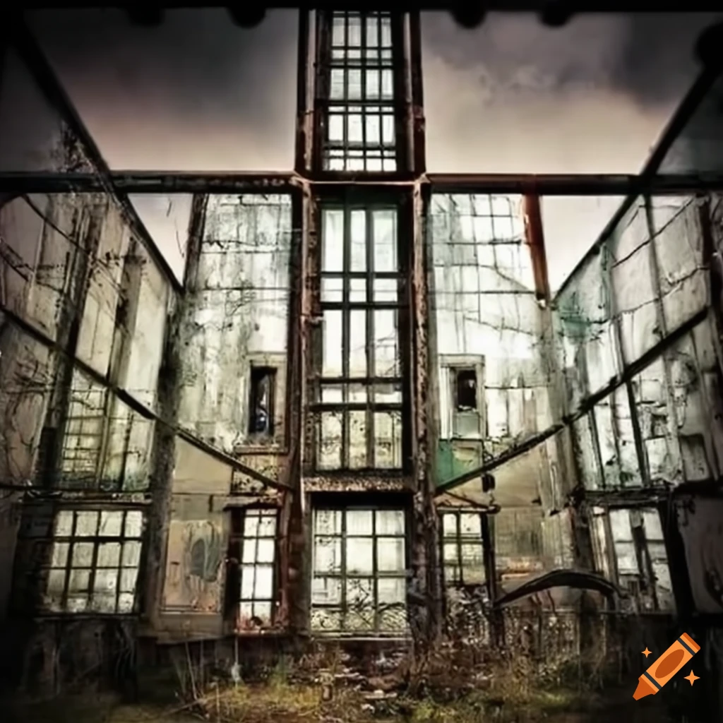 A hauntingly beautiful abandoned glass factory design