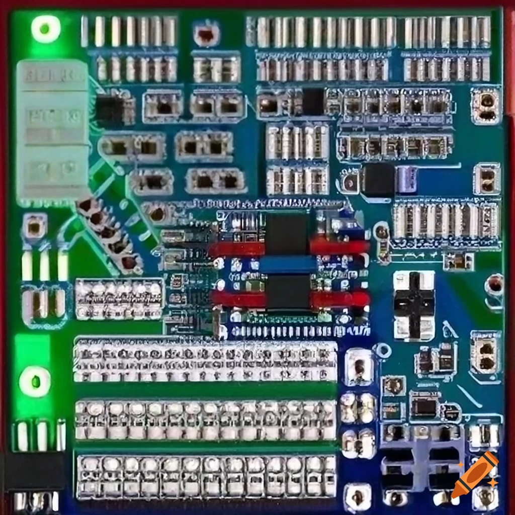 Draw an electrical circuit on a microcontroller system board that has a digital output port with ...