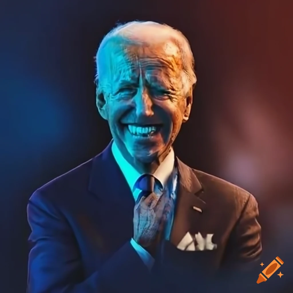 Joe biden laughing while holding the declaration of independence. lots ...