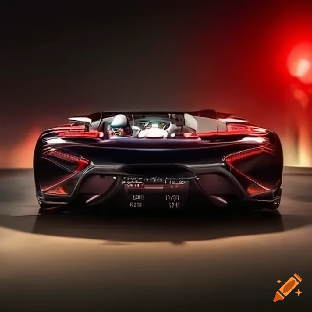 Custom hypercar convertible on Craiyon