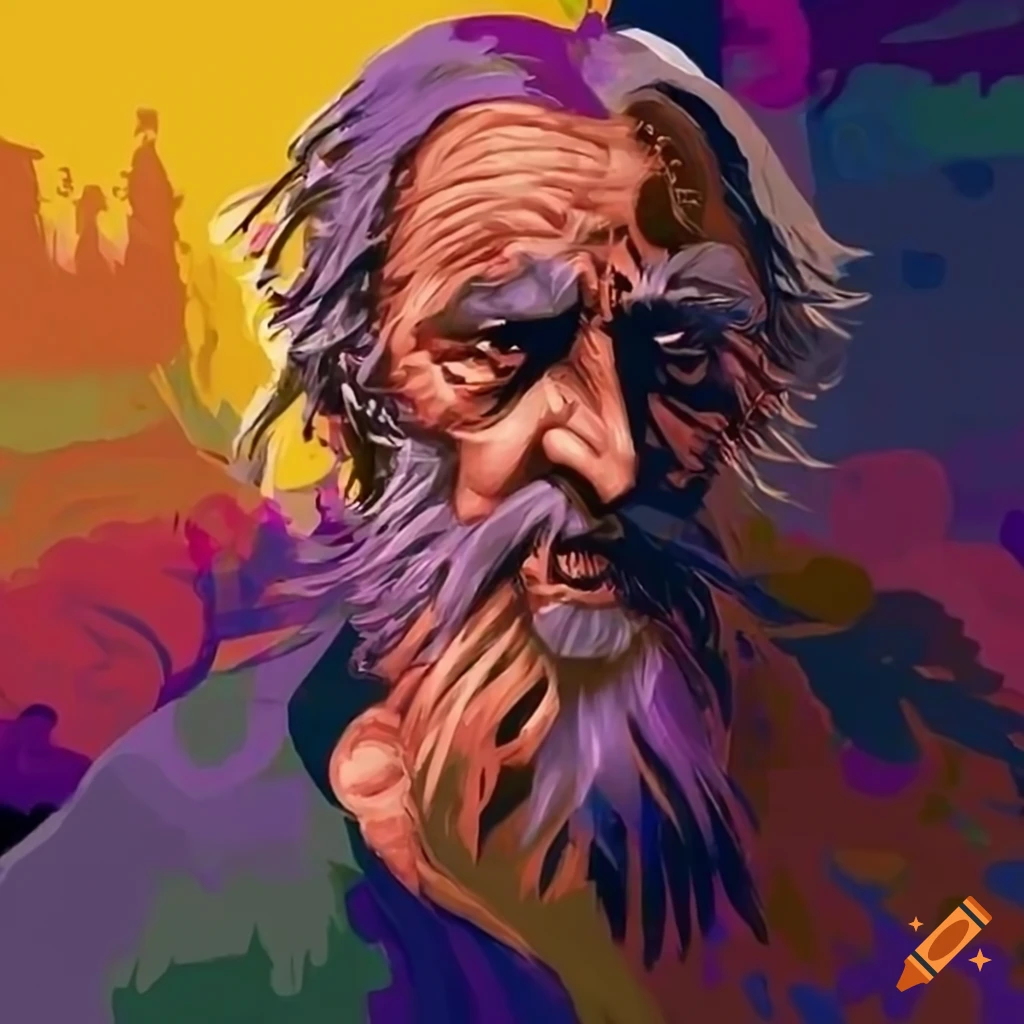 Old master swordsman