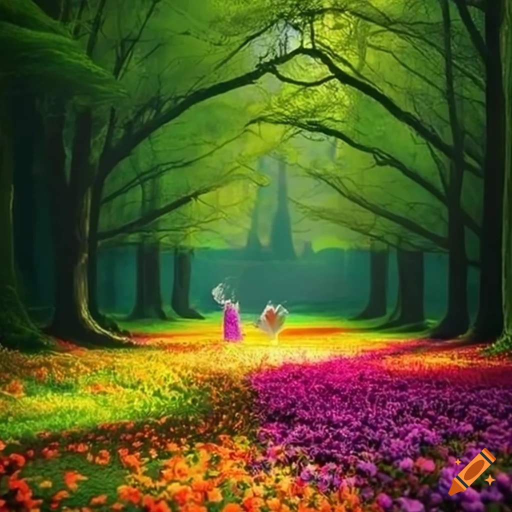 Environmental day,the world around the beautiful trees surrounded ...