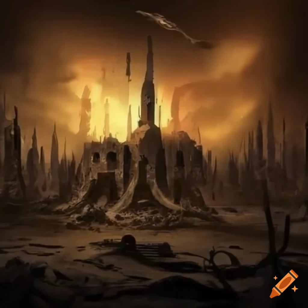 In a barren wasteland, you discover the ruins of a lost civilization ...