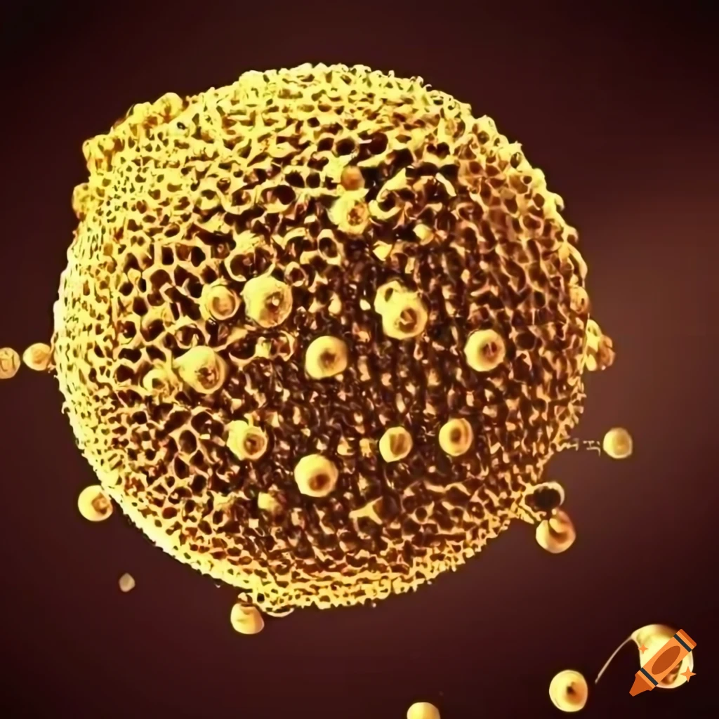 A sperical gold nanoparticle on the top of a gold film