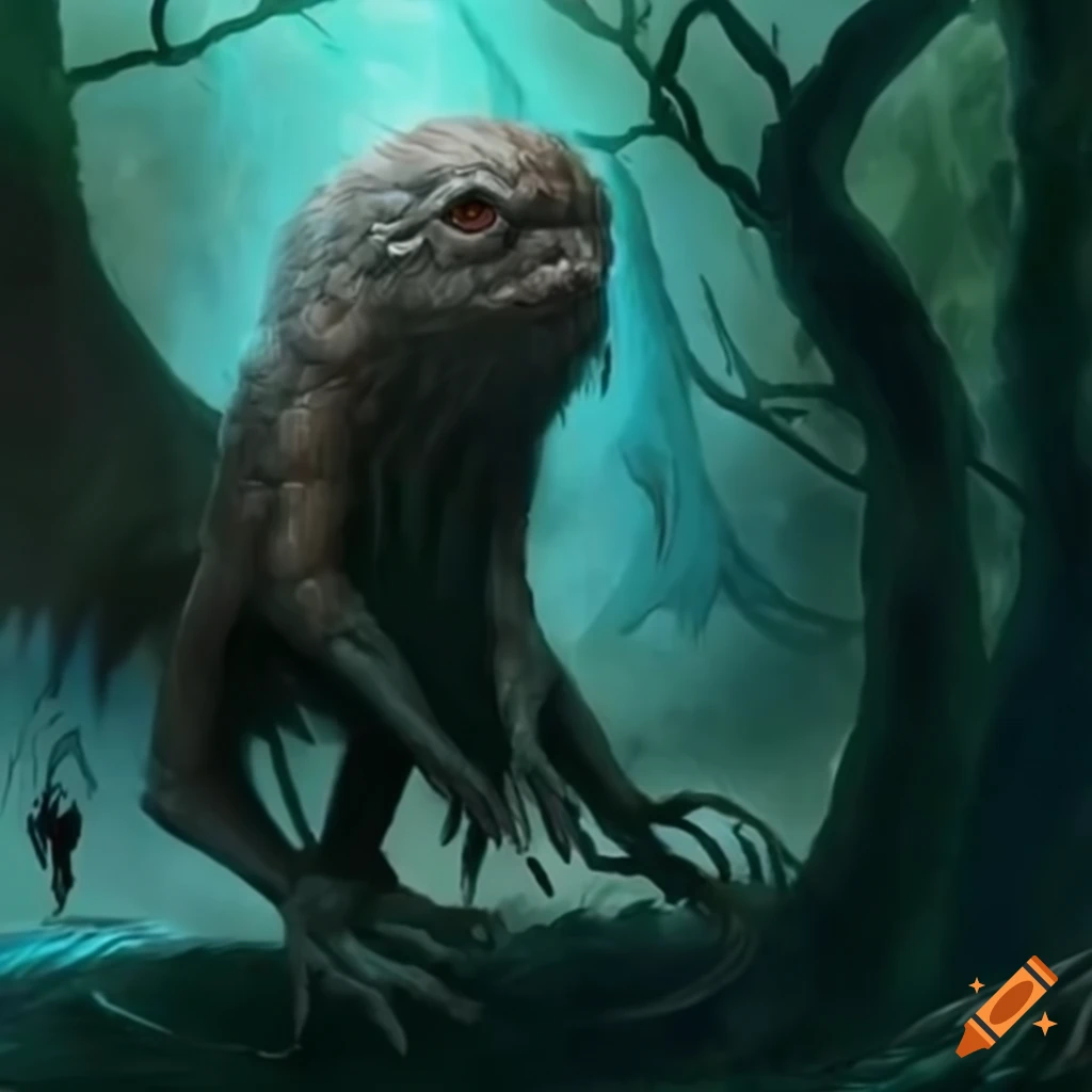 Mythological creature named otopoklo