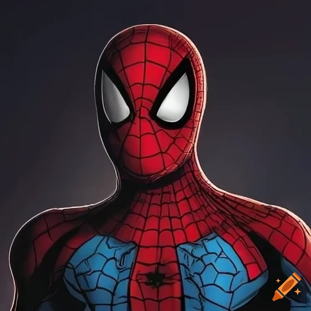 Spider-man in a street