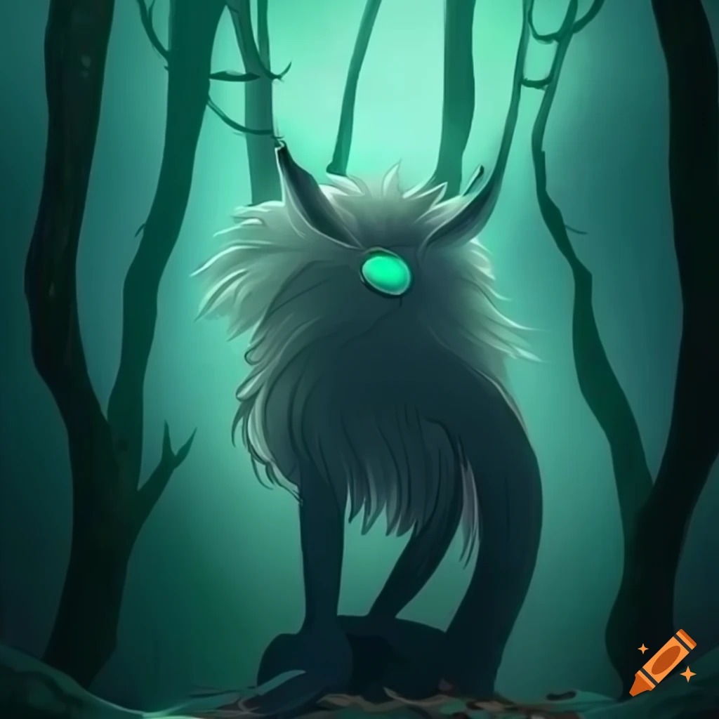 Cute forest spirit