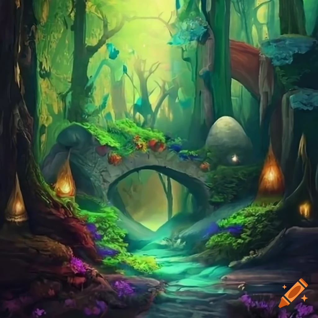 Fantasy forest