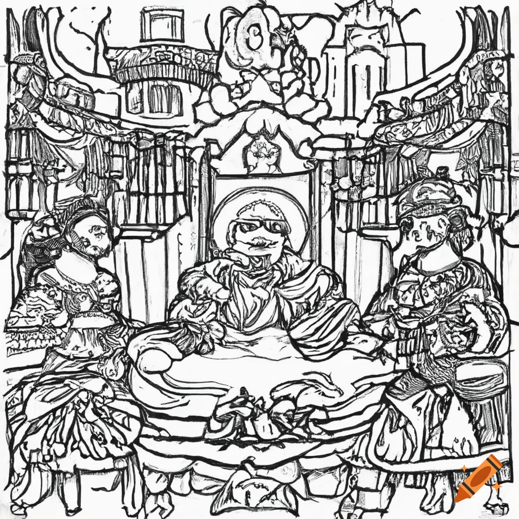 Coloring book day of russia on Craiyon