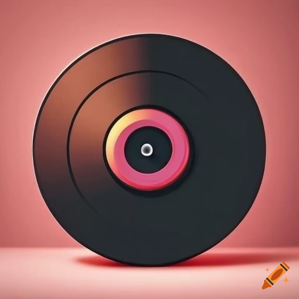 Two plates on turntables on Craiyon