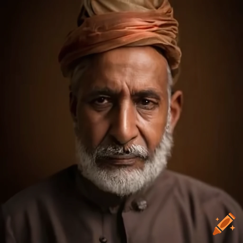Middle aged pakistani man on Craiyon