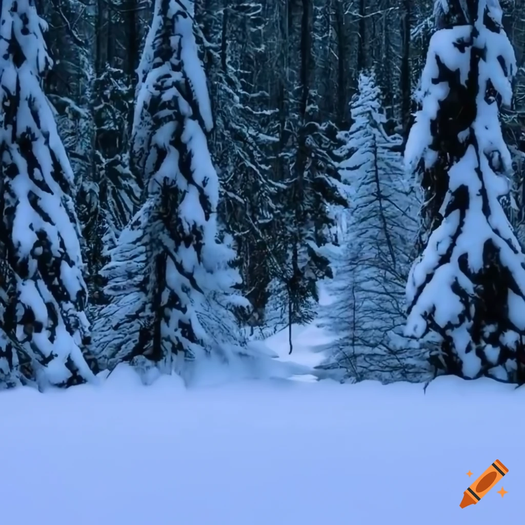 Undertale, Snowdin's Forest is covered in snow-covered conifers and ...