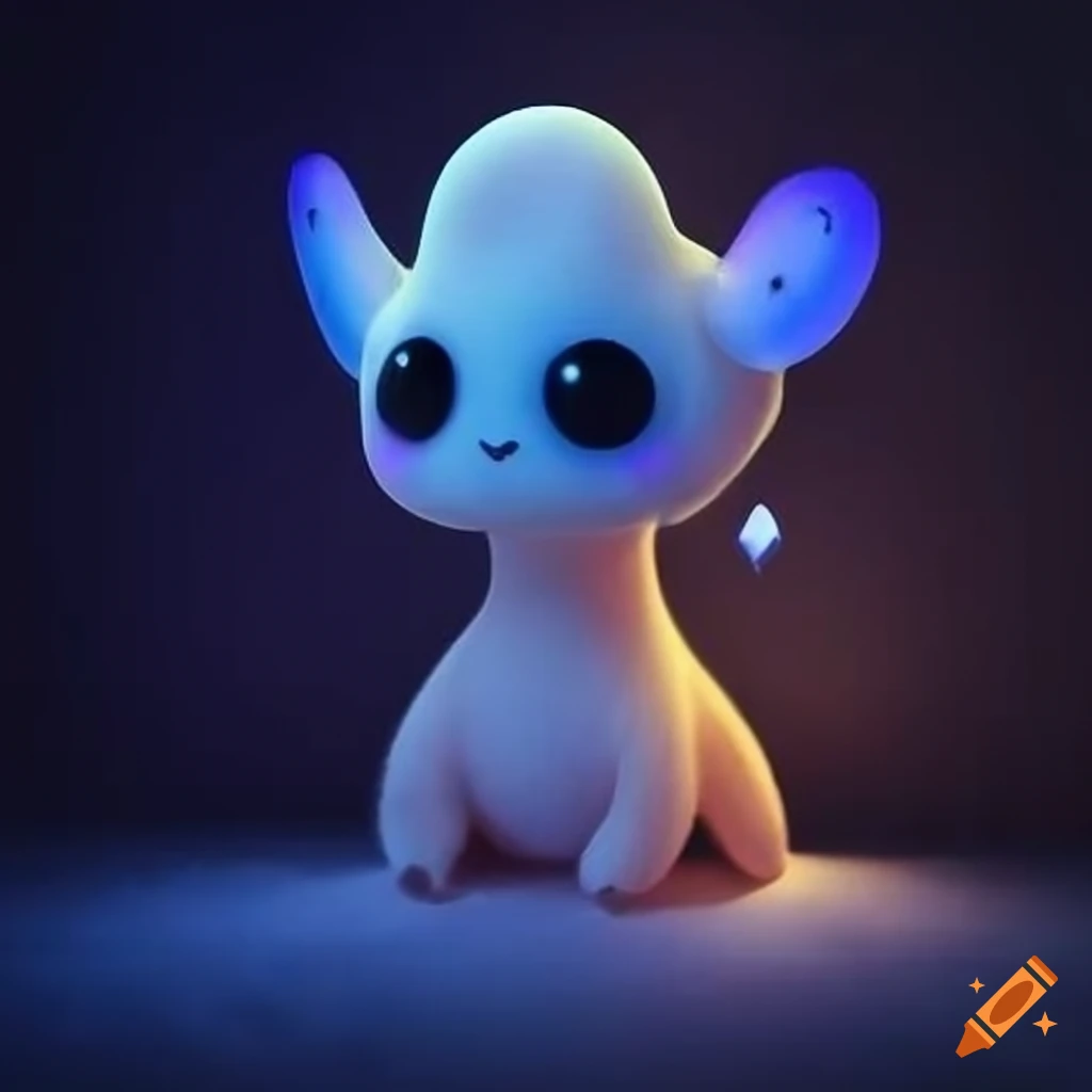 Cute light creature