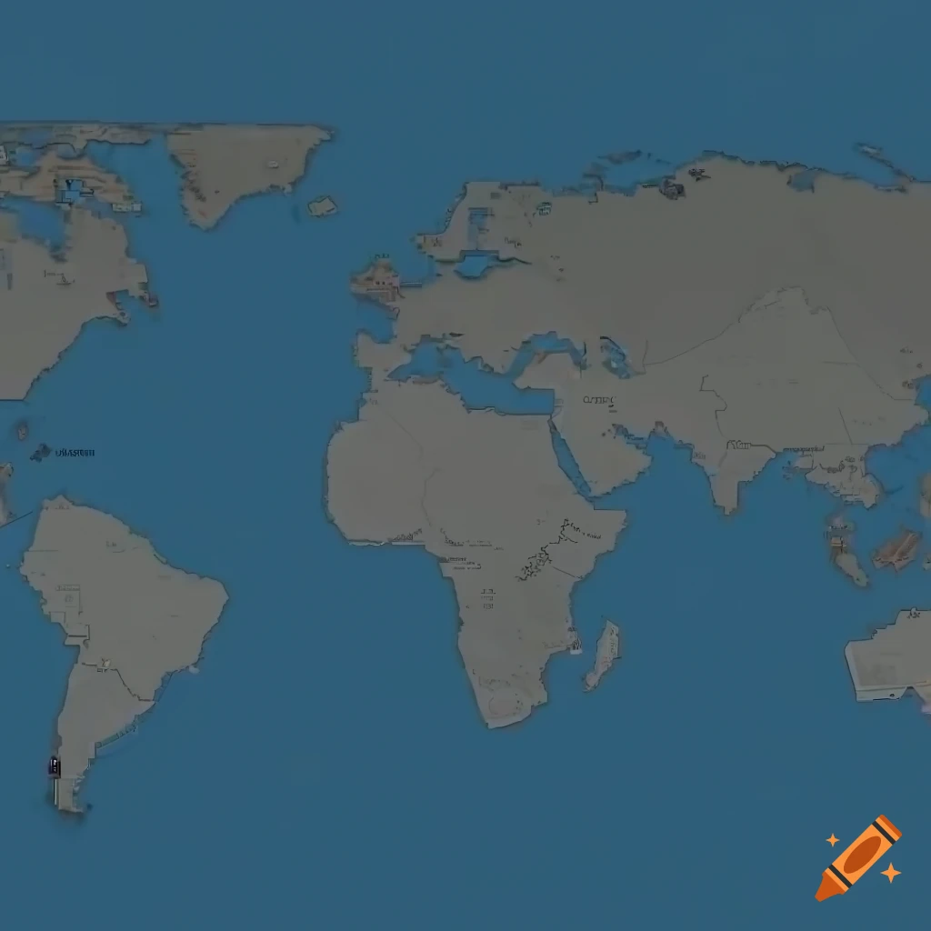 World Map, Political Map, 4к, Countries Of The World,, 43% OFF