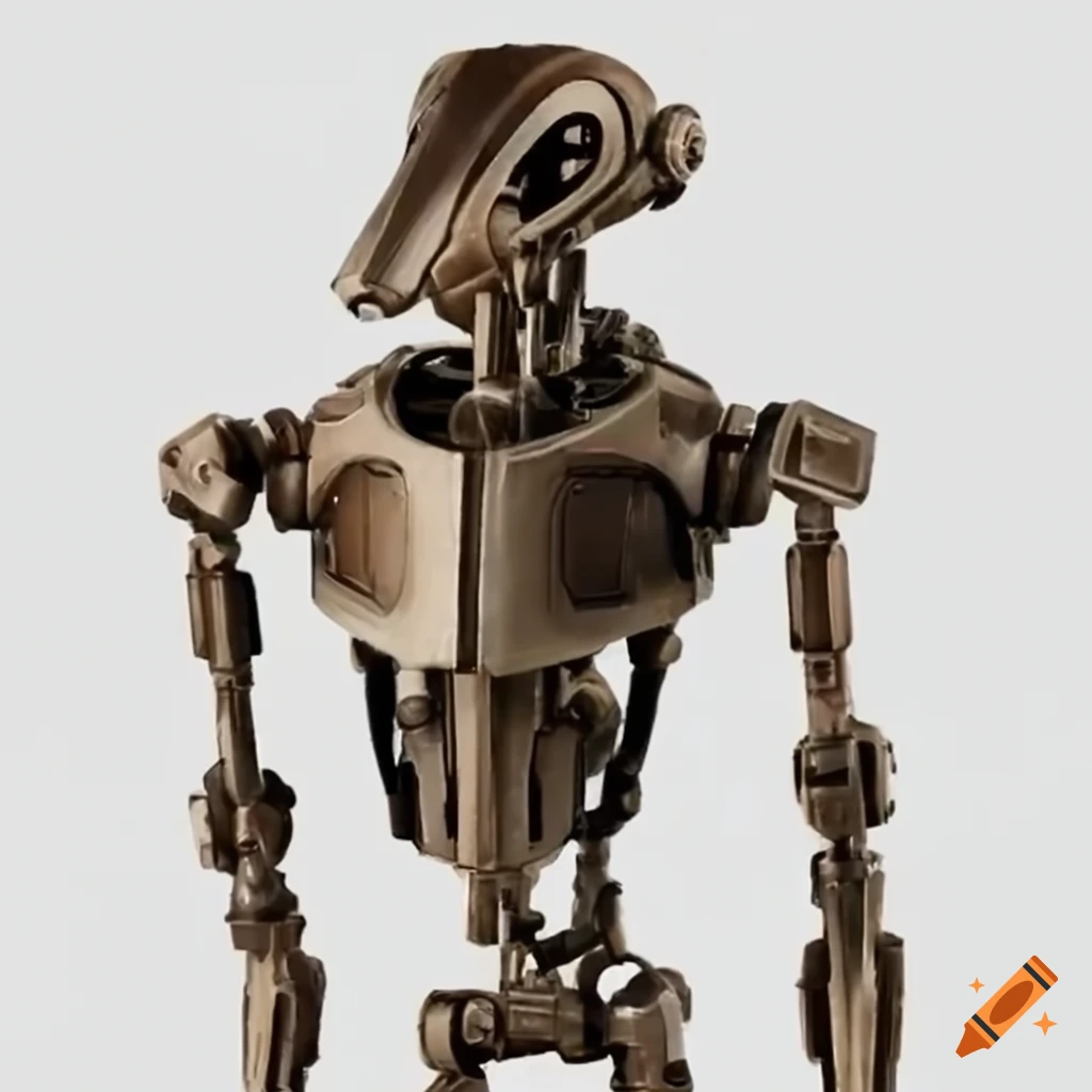 Clockwork battle droid on Craiyon