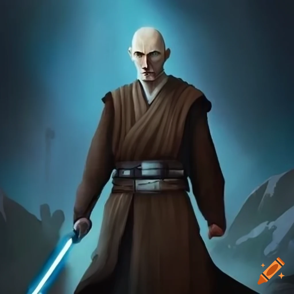 Ancient jedi on Craiyon