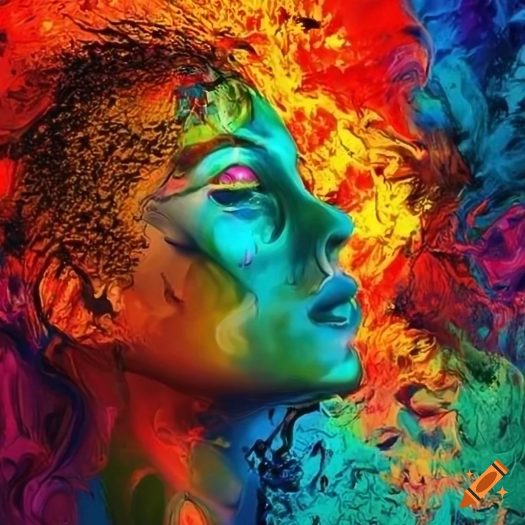 An image of personal growth and empowrment. make it vibrant and ...