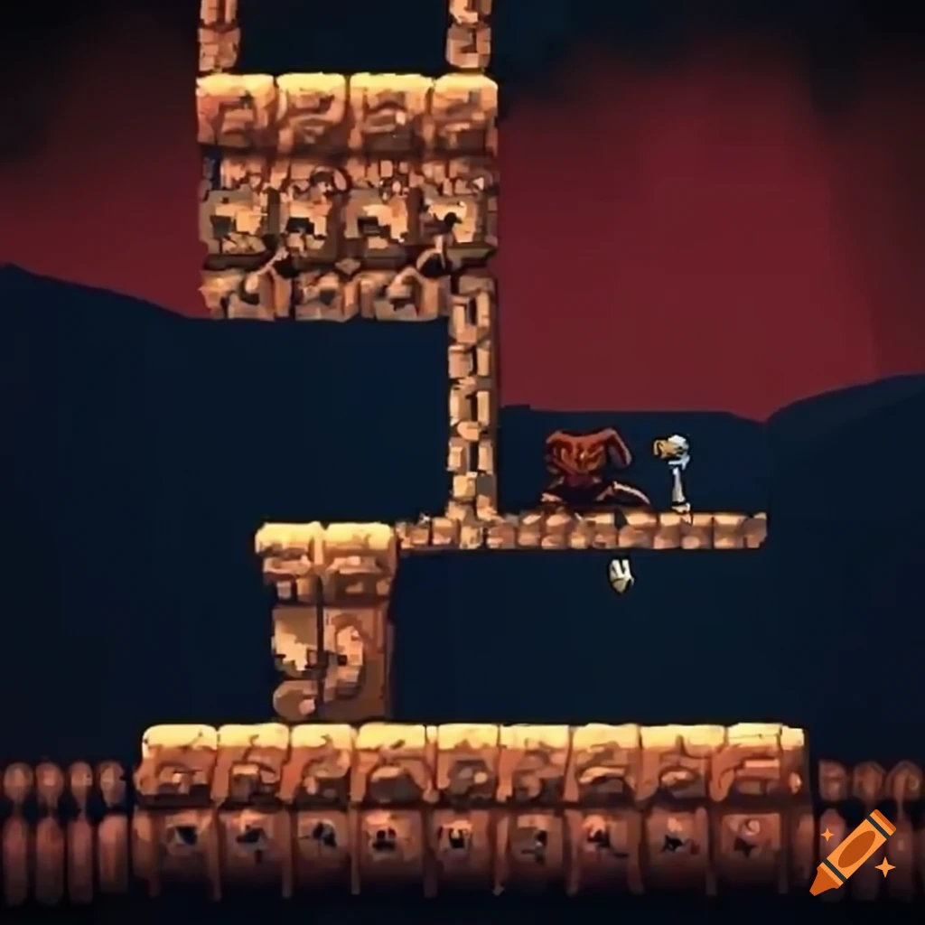 Iron platform 2d game