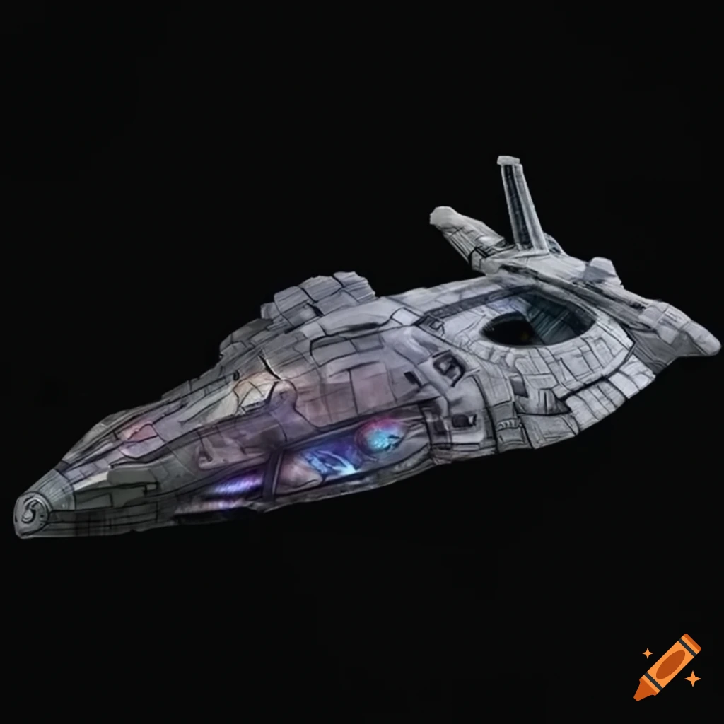 Alien spaceship on Craiyon