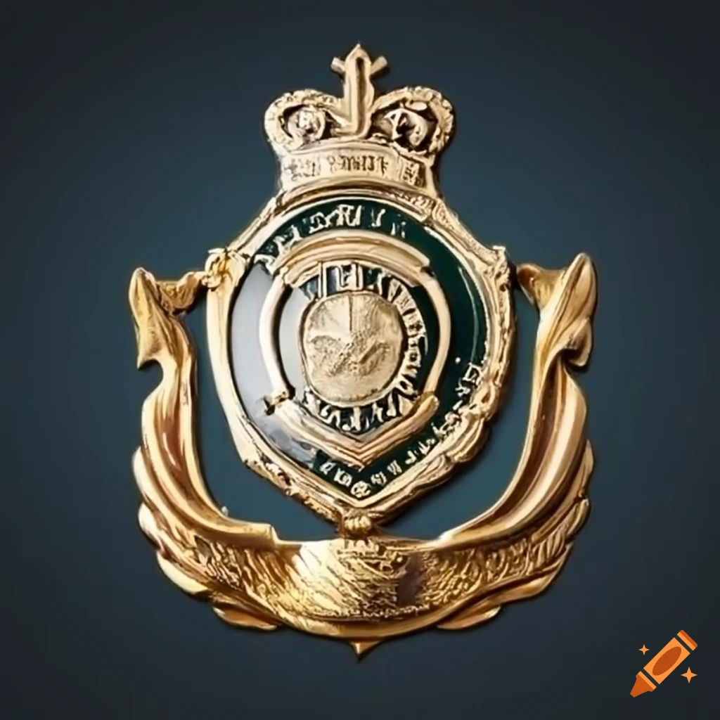 Sec police style badge on Craiyon