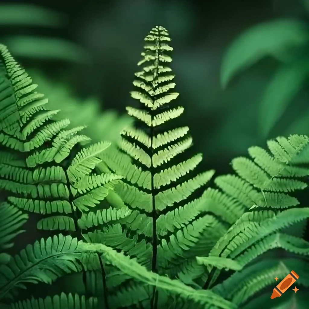 Boston-fern color full-size on Craiyon