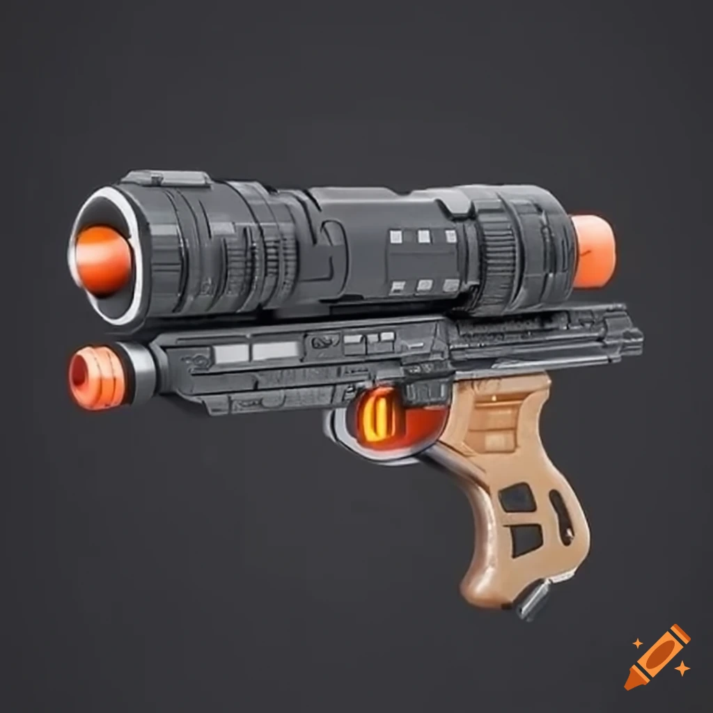 Star wars mega blaster gun on Craiyon