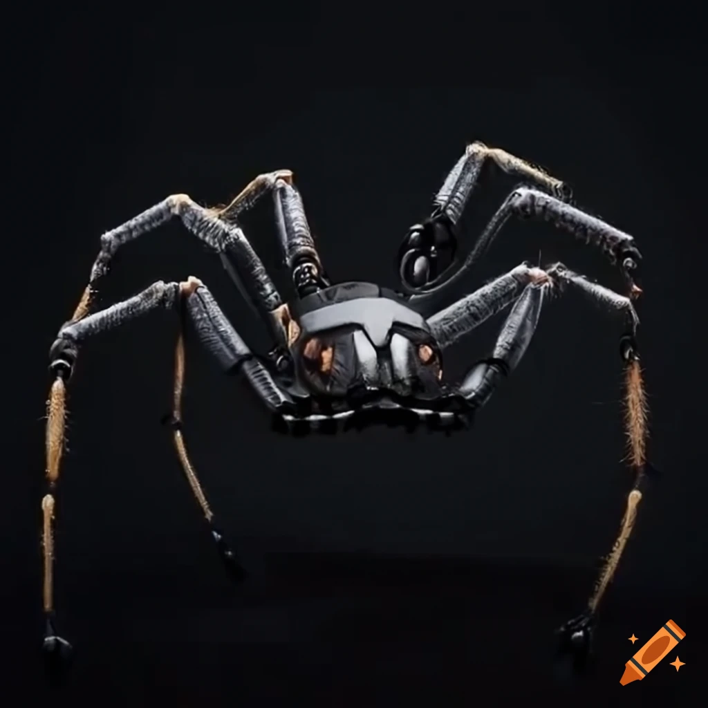 Robot spider on Craiyon