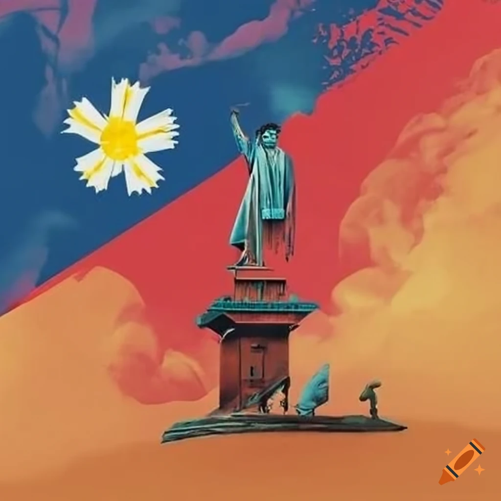 Philippine poster collage to show love for the country on Craiyon