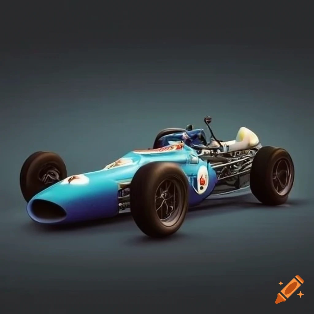 An old f1 car on Craiyon