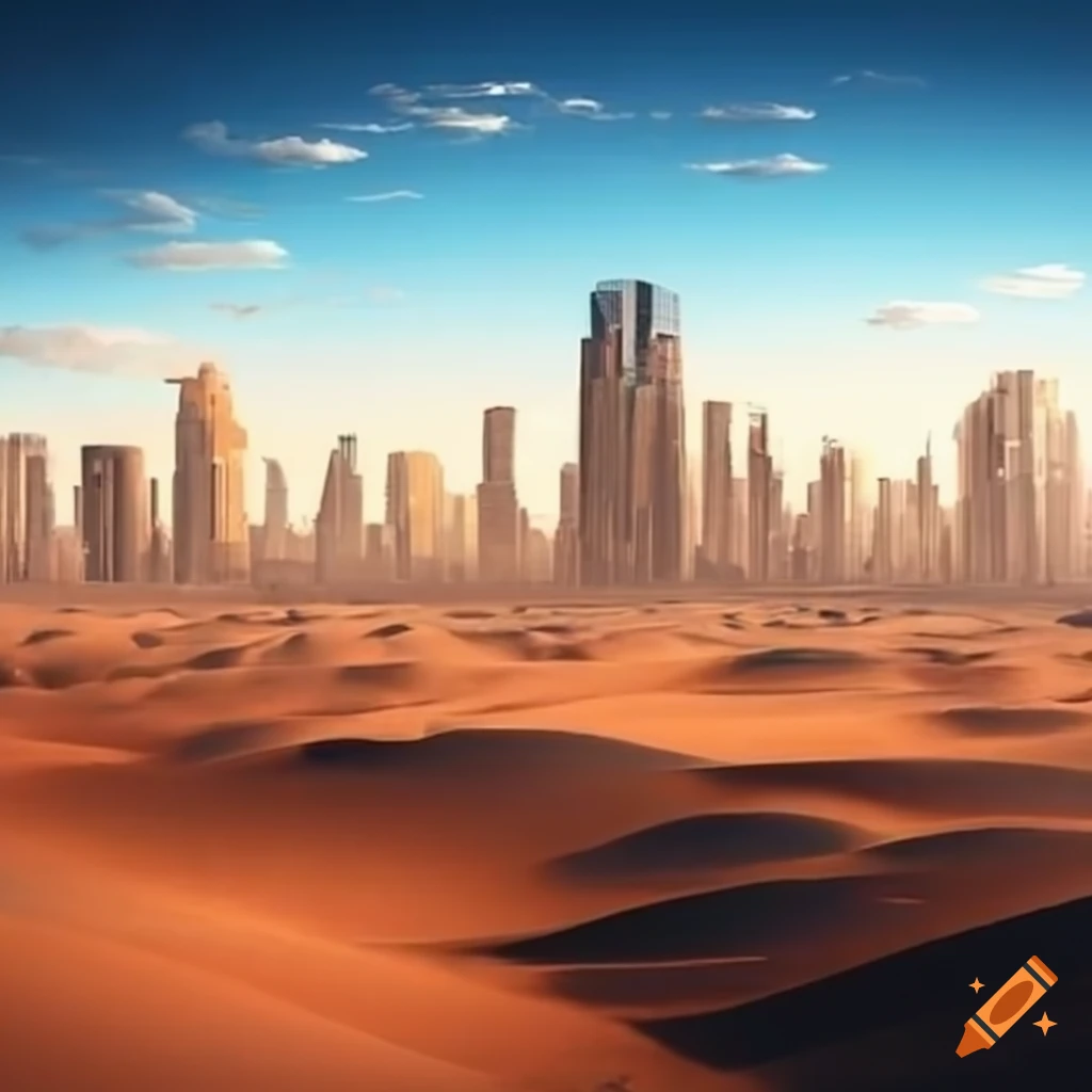 Modern Desert City