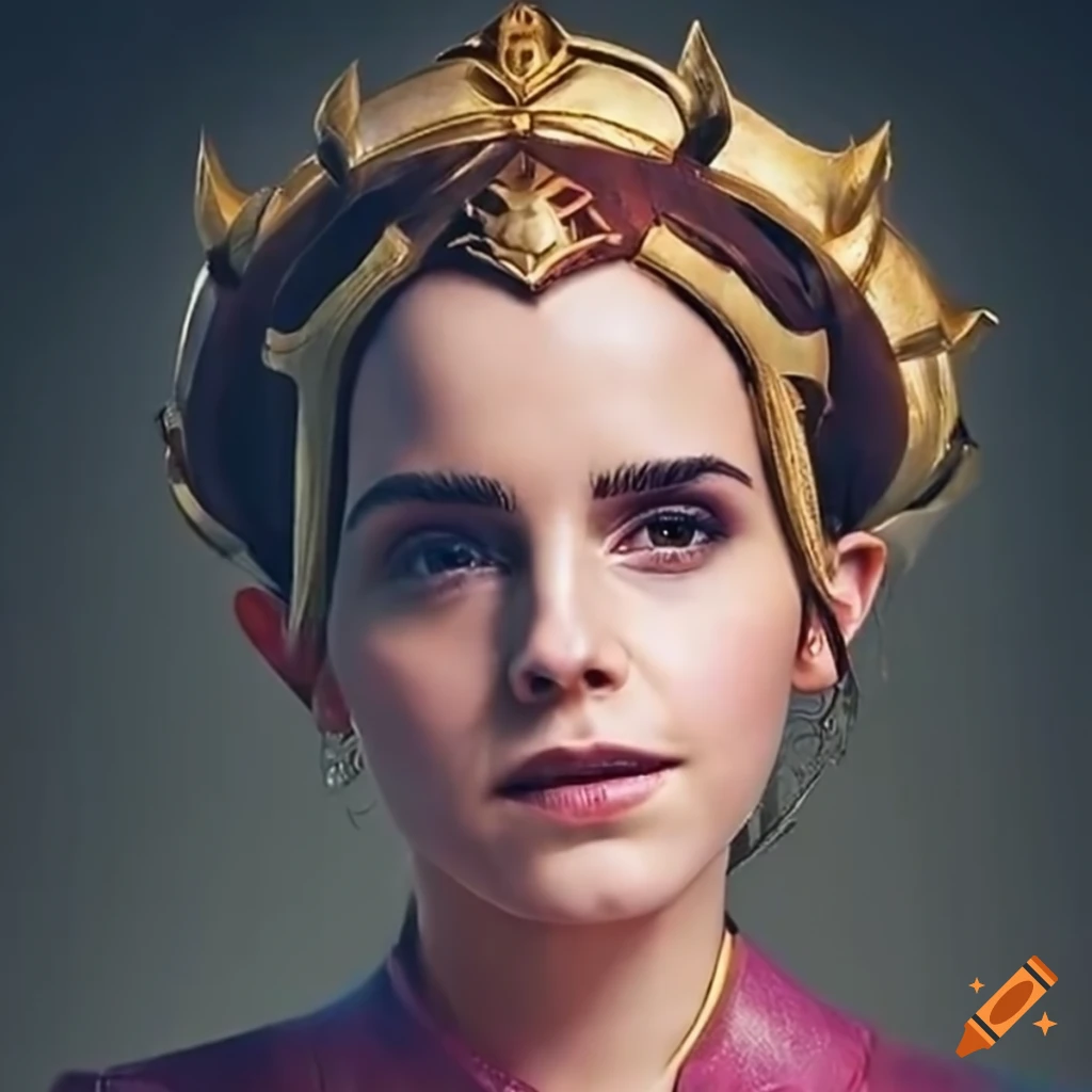 Emma watson looklike starwars queen amidala on Craiyon