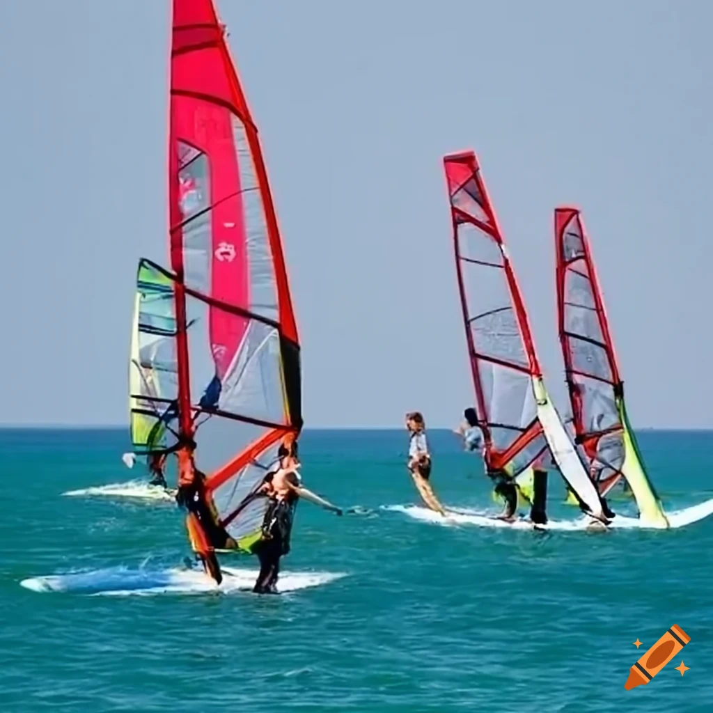 Windsurf race