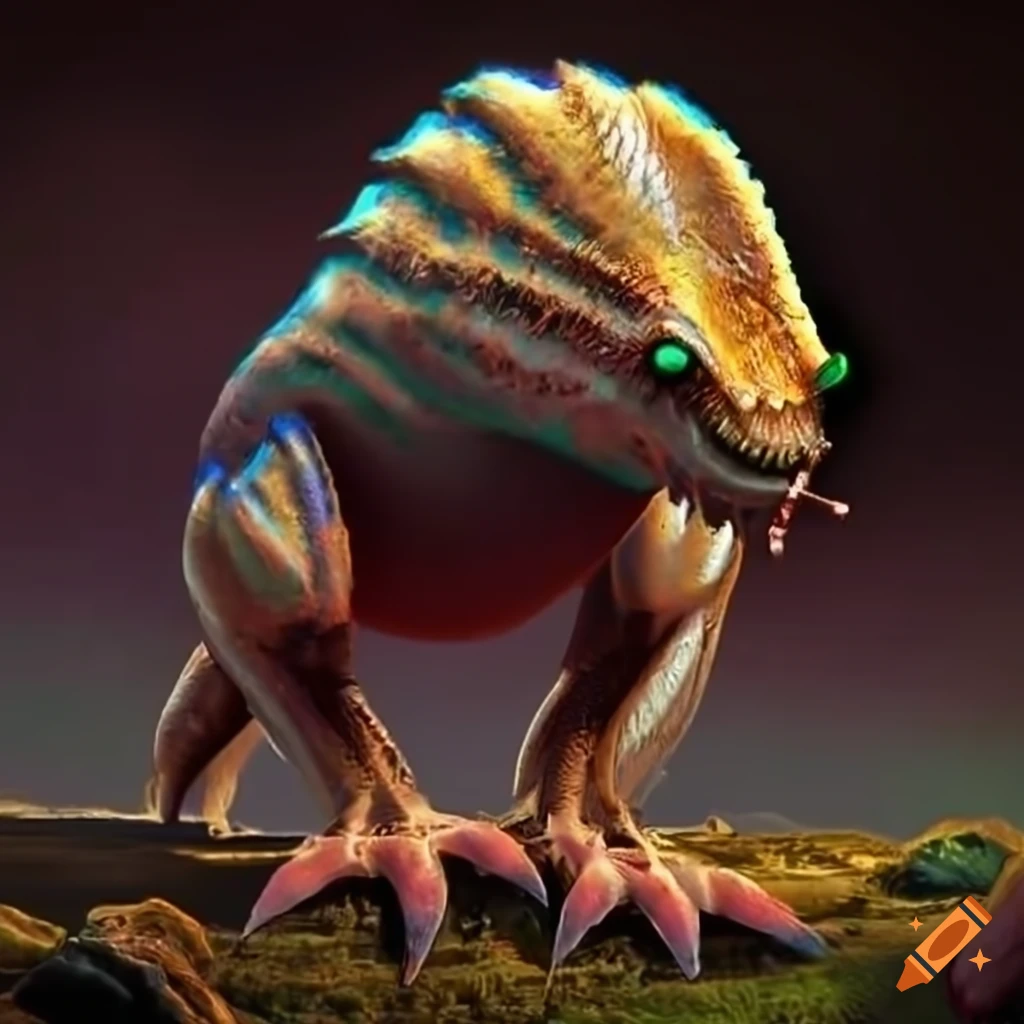 The Hrallan are an enigmatic species that inhabit the rocky terrain of ...