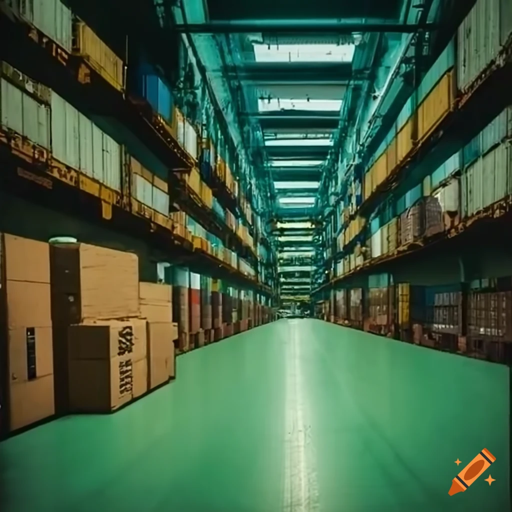 Modern Logistics hub in a lush green setting. Image may contain state ...