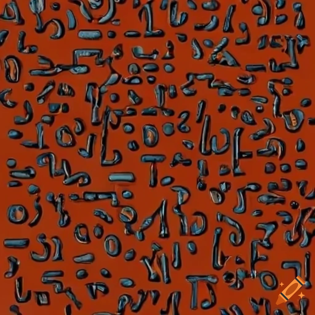 Numbers texture 💯