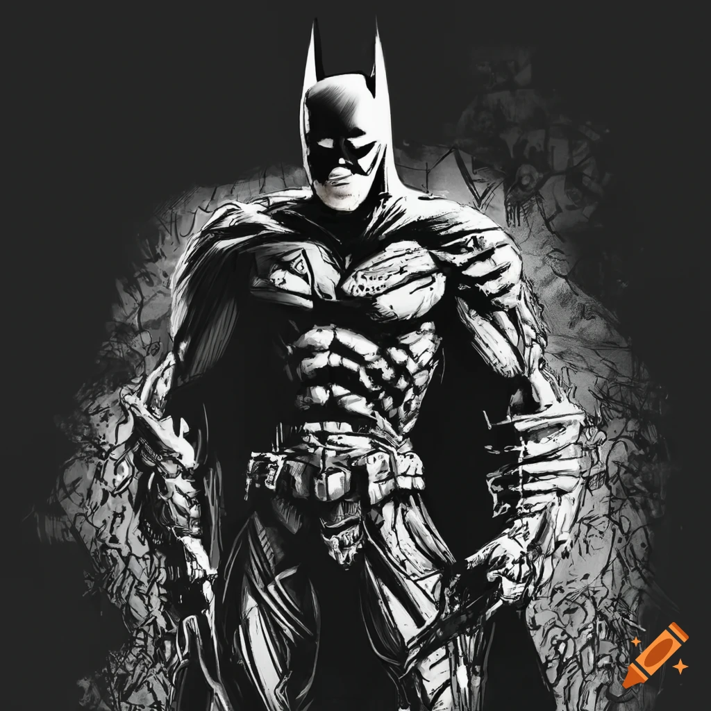 Dark Batman Drawing