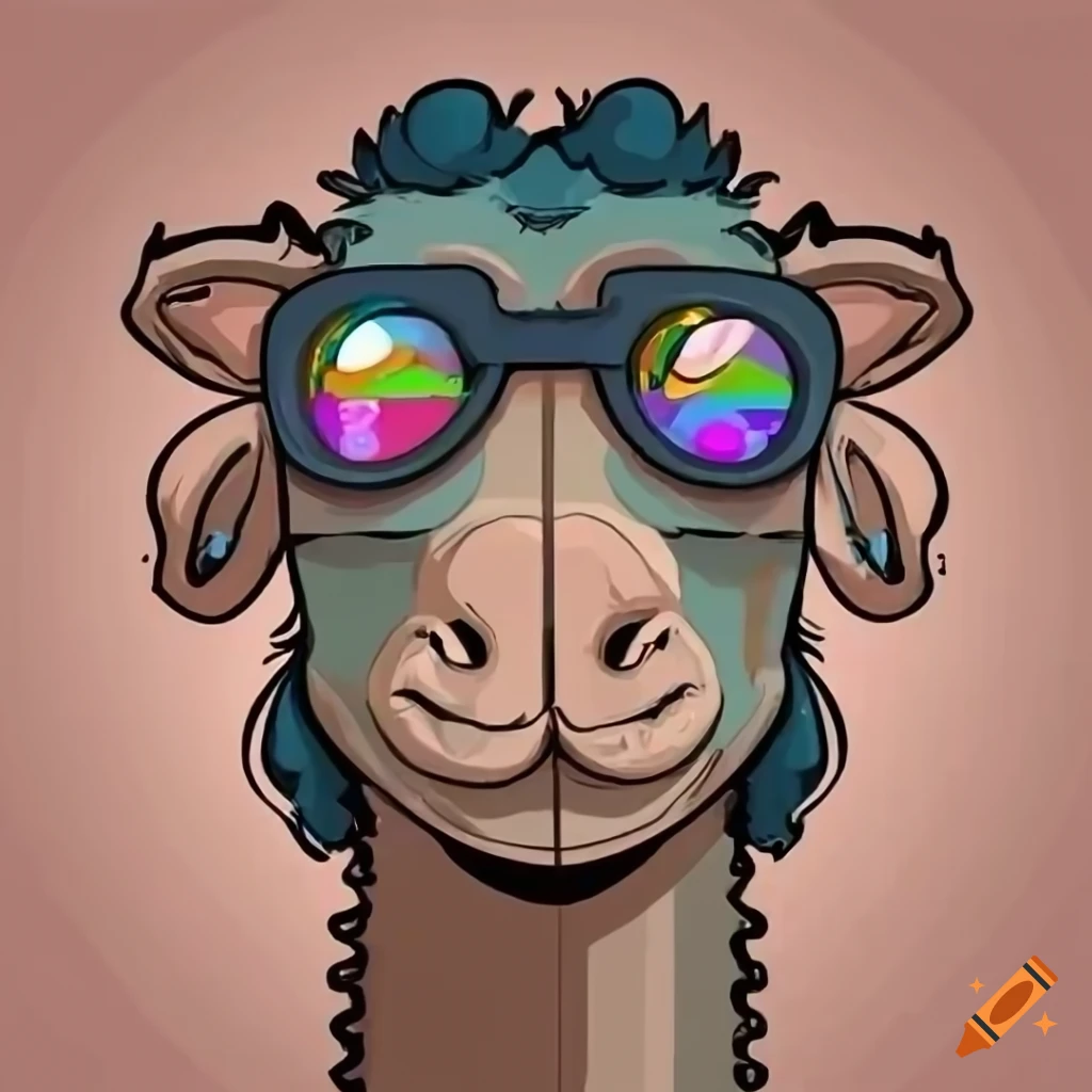Nft cute camel with attitude on Craiyon