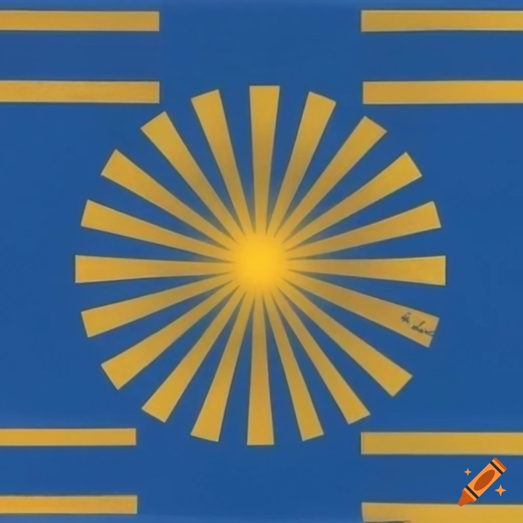 The national flag of Aquilonia features a striking design that reflects ...
