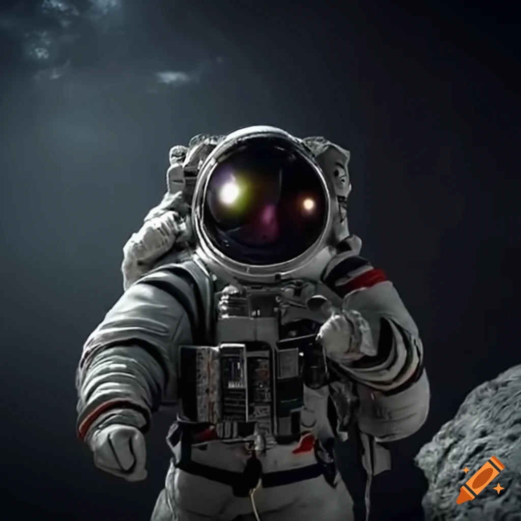 Astronaut Golfing On Moon Wallpaper