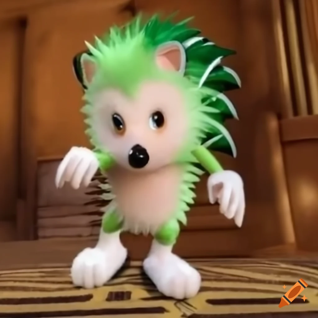 Ogorki the hedgehog on Craiyon