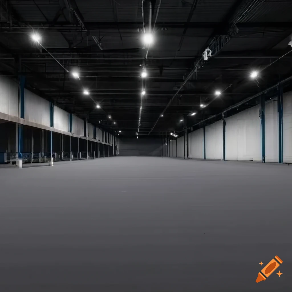 Empty Warehouse Wallpaper
