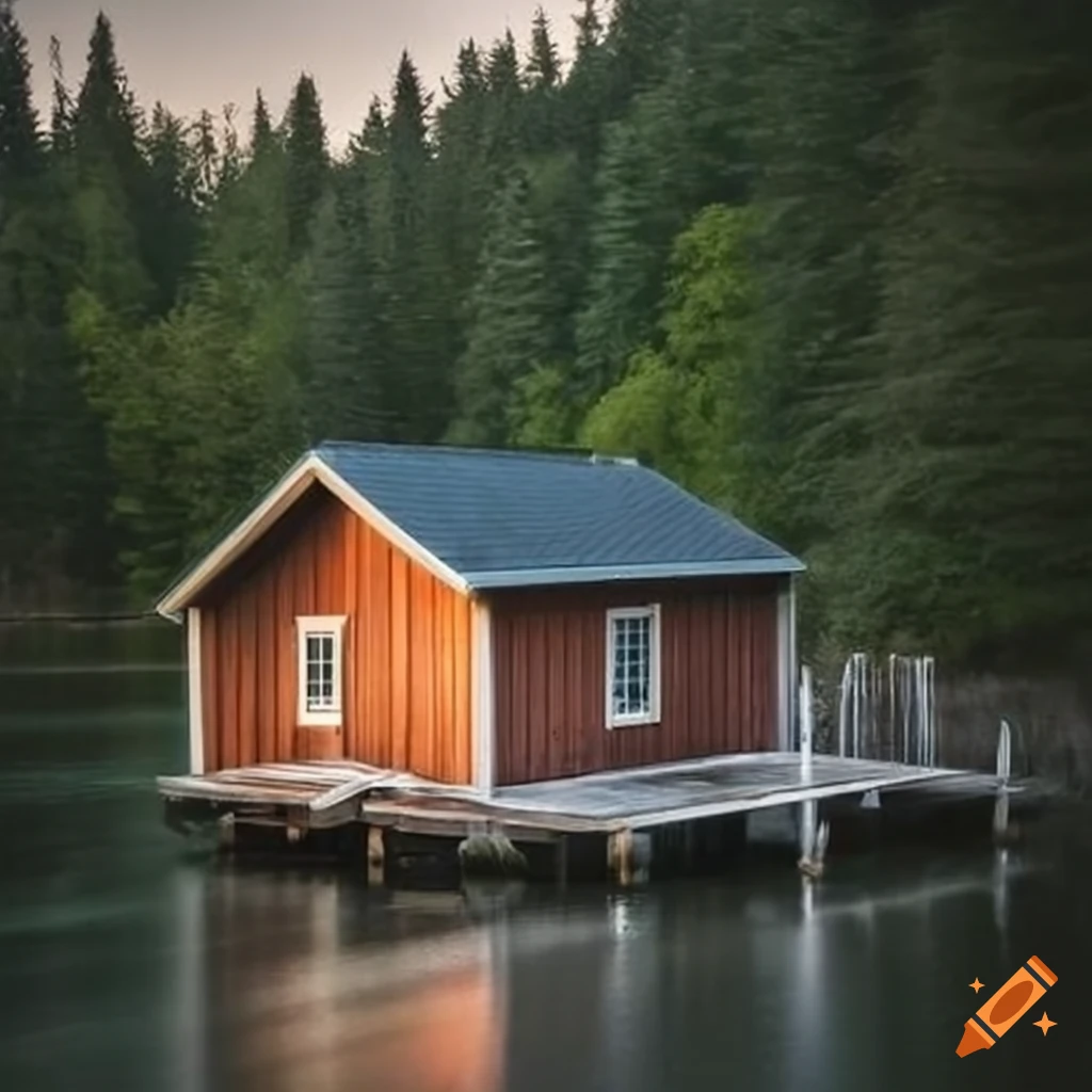 Small boathouse