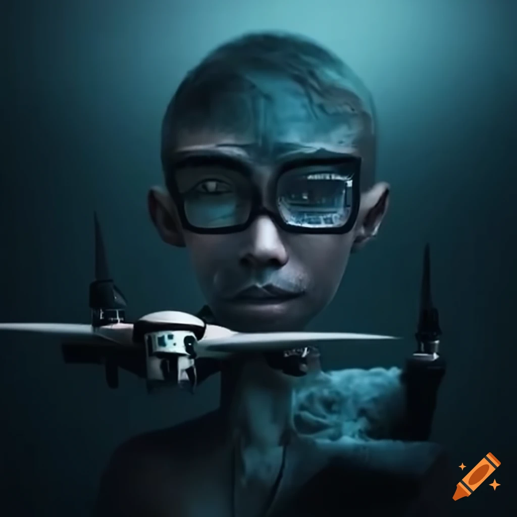 Dronification drone owner. Master. Someone deserving of respect on Craiyon