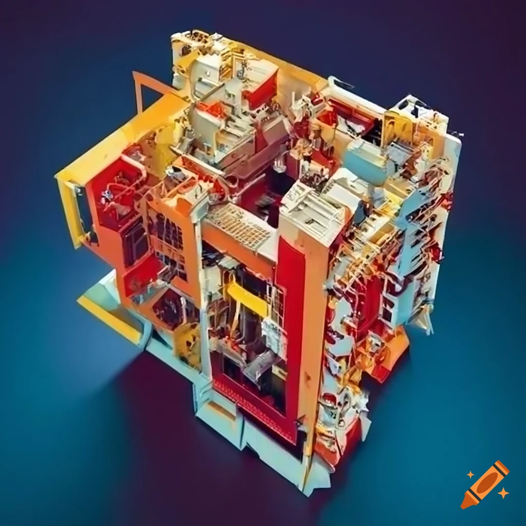 Iso cutaway vfd blocky