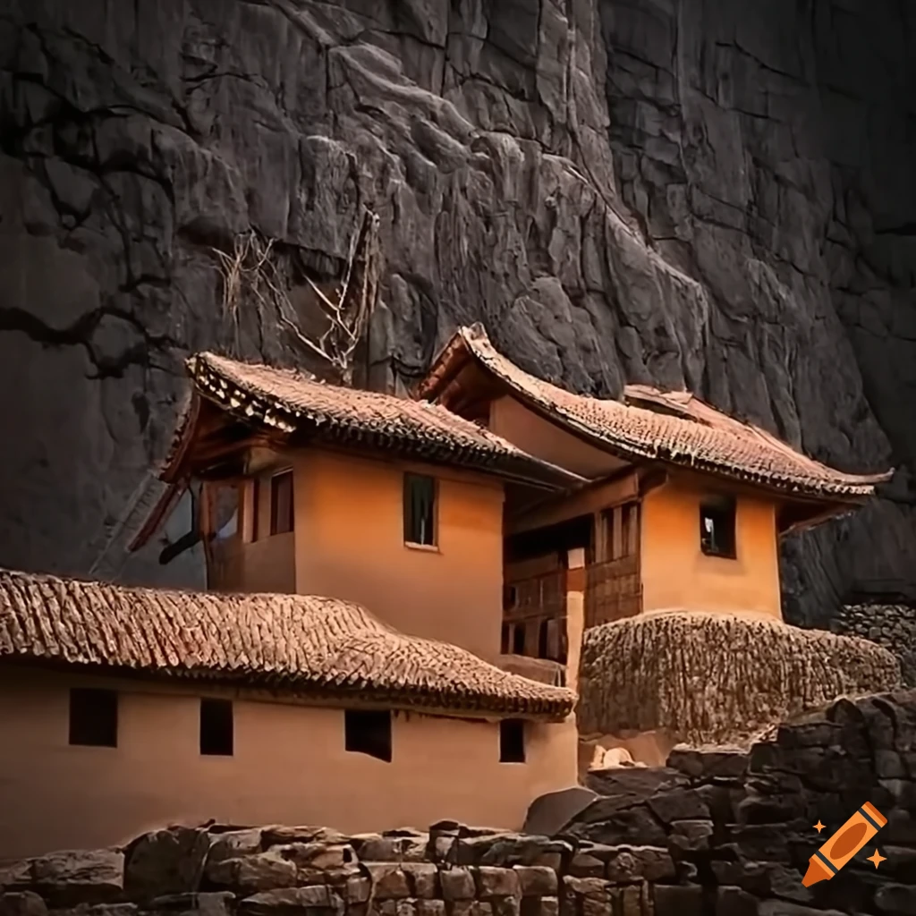 Traditional japanese architecture in urubamba, peru on Craiyon